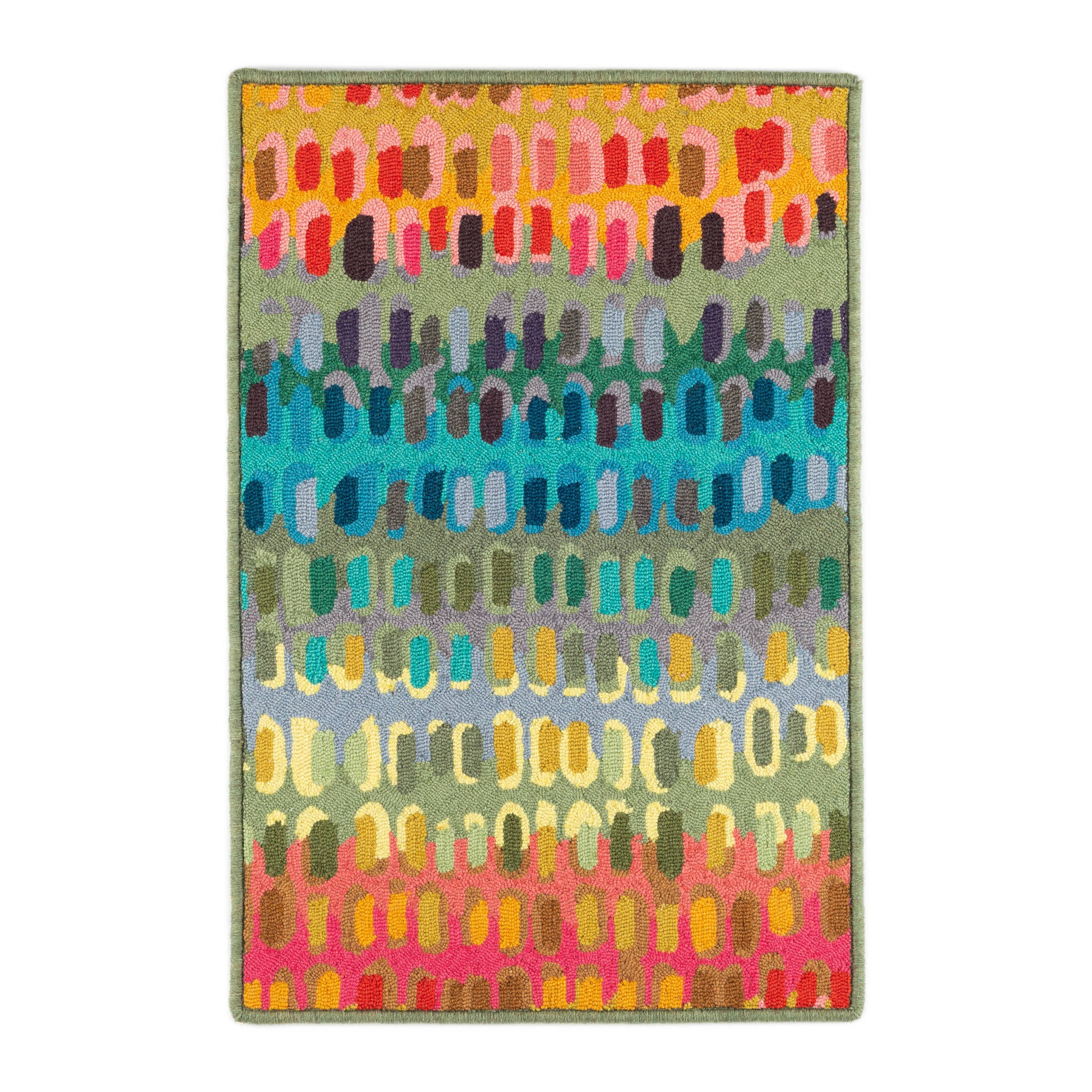 Paint Chip Multi Hand Micro Hooked Wool Custom Rug – Annie Selke