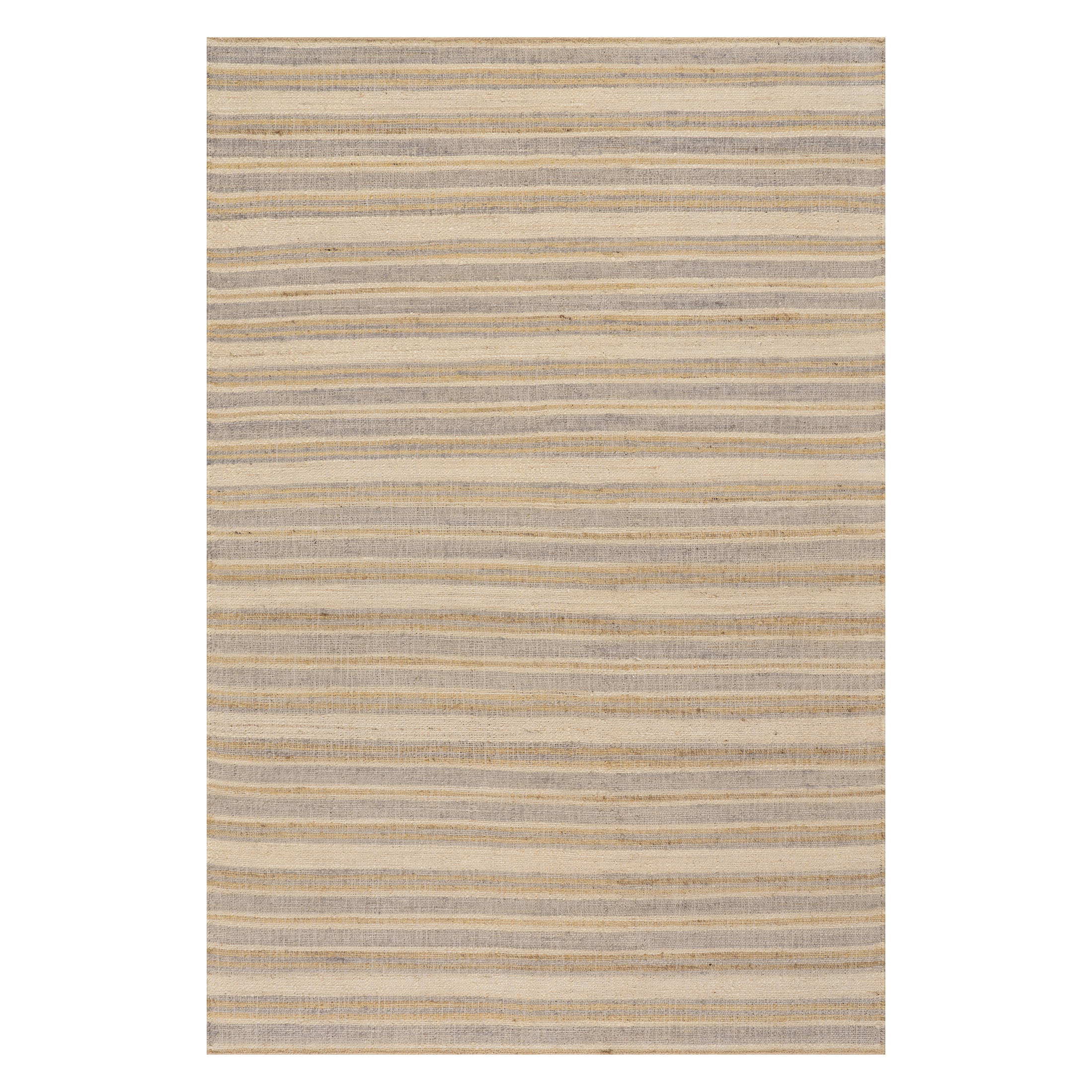 Marn Striped Handmade Jute Rug | Sand – Annie Selke