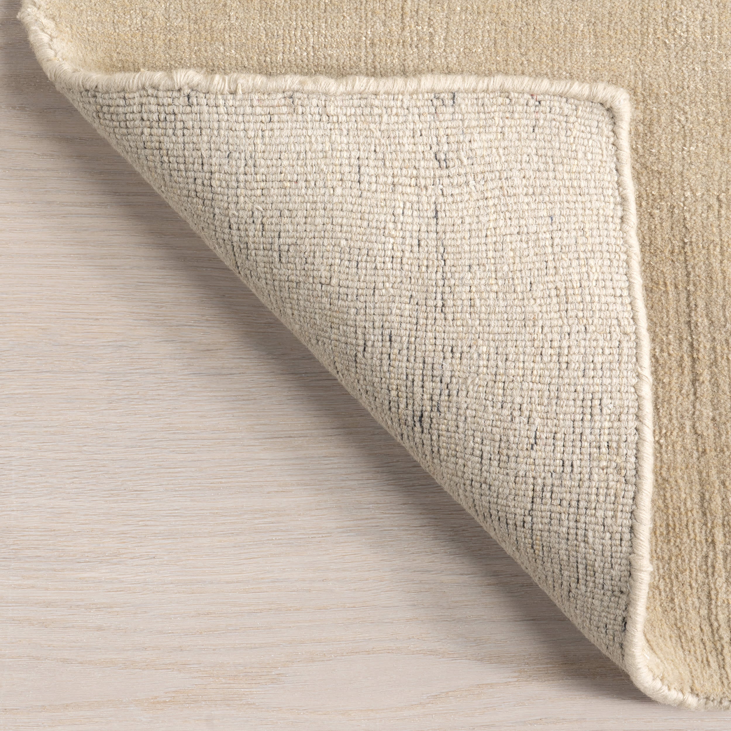 Arrel Speckled Wool-Blend Rug | Sand – Annie Selke