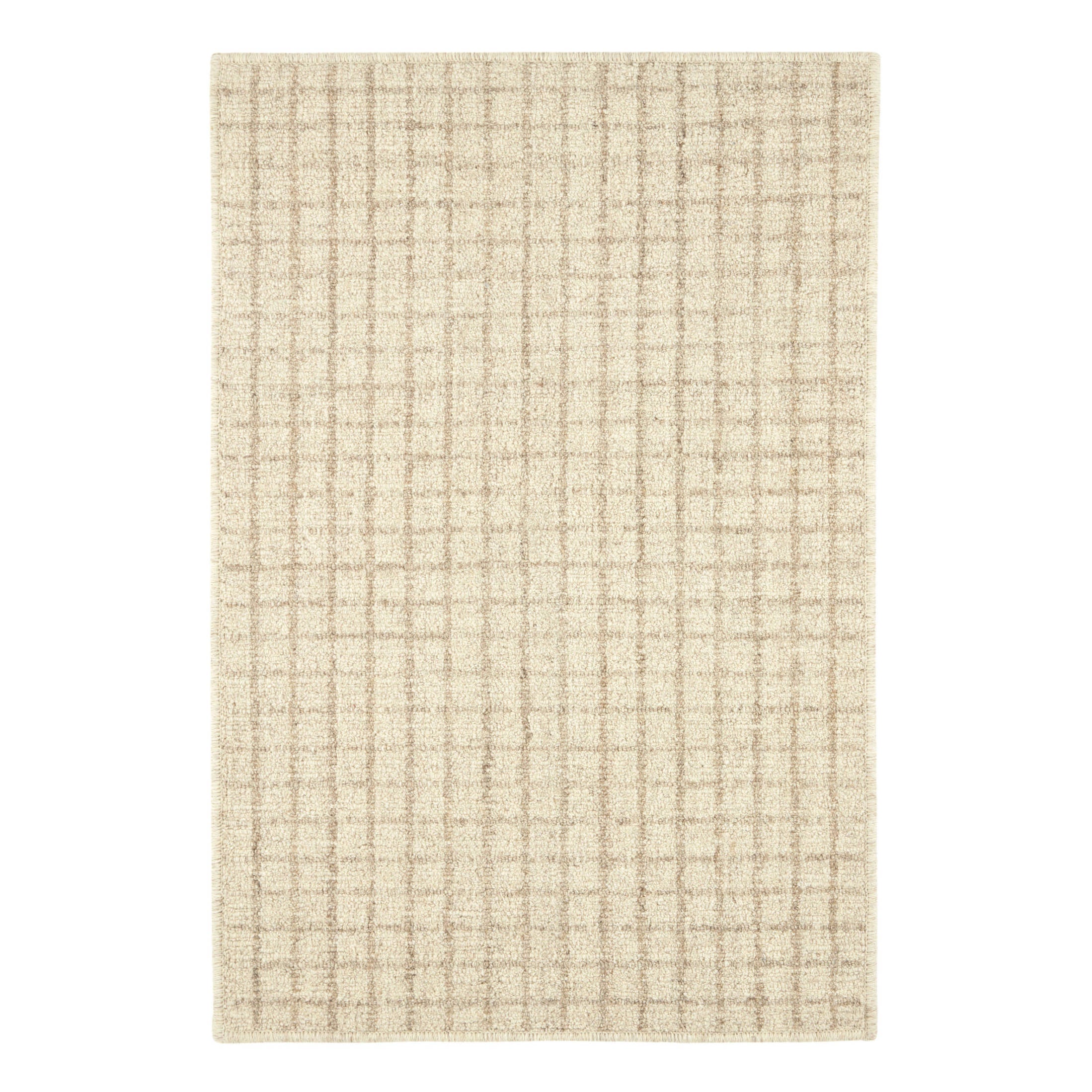 Conall Hand Micro Hooked Wool Custom Rug | Natural – Annie Selke
