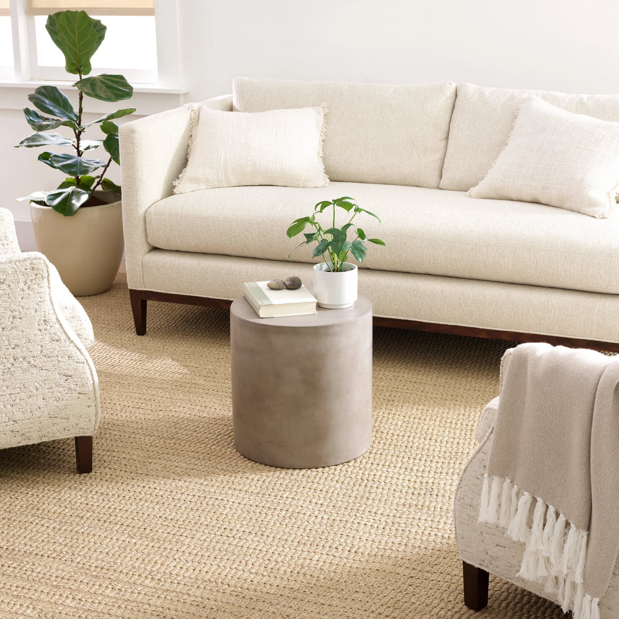 Wicker Natural Woven Sisal Rug – Annie Selke