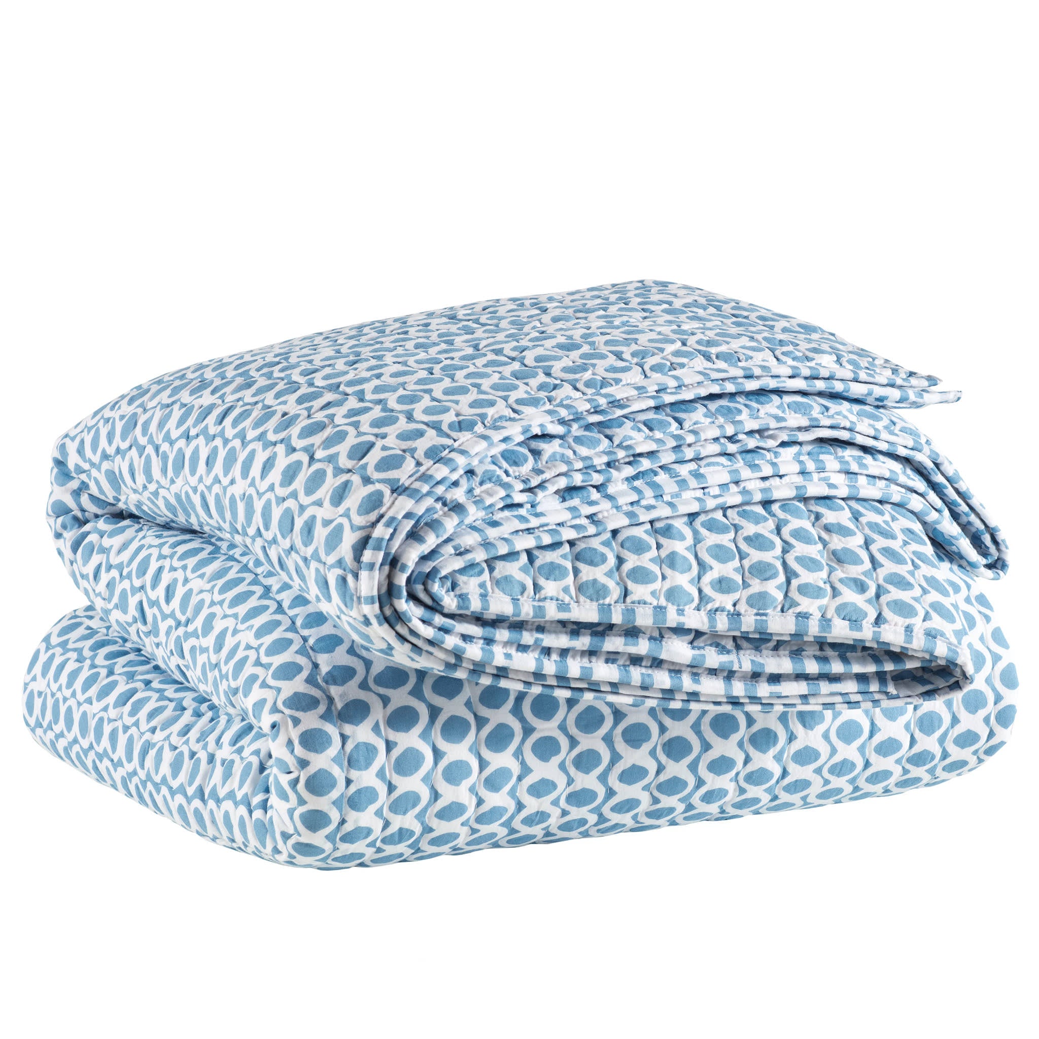 Tyler French Blue Quilt – Annie Selke