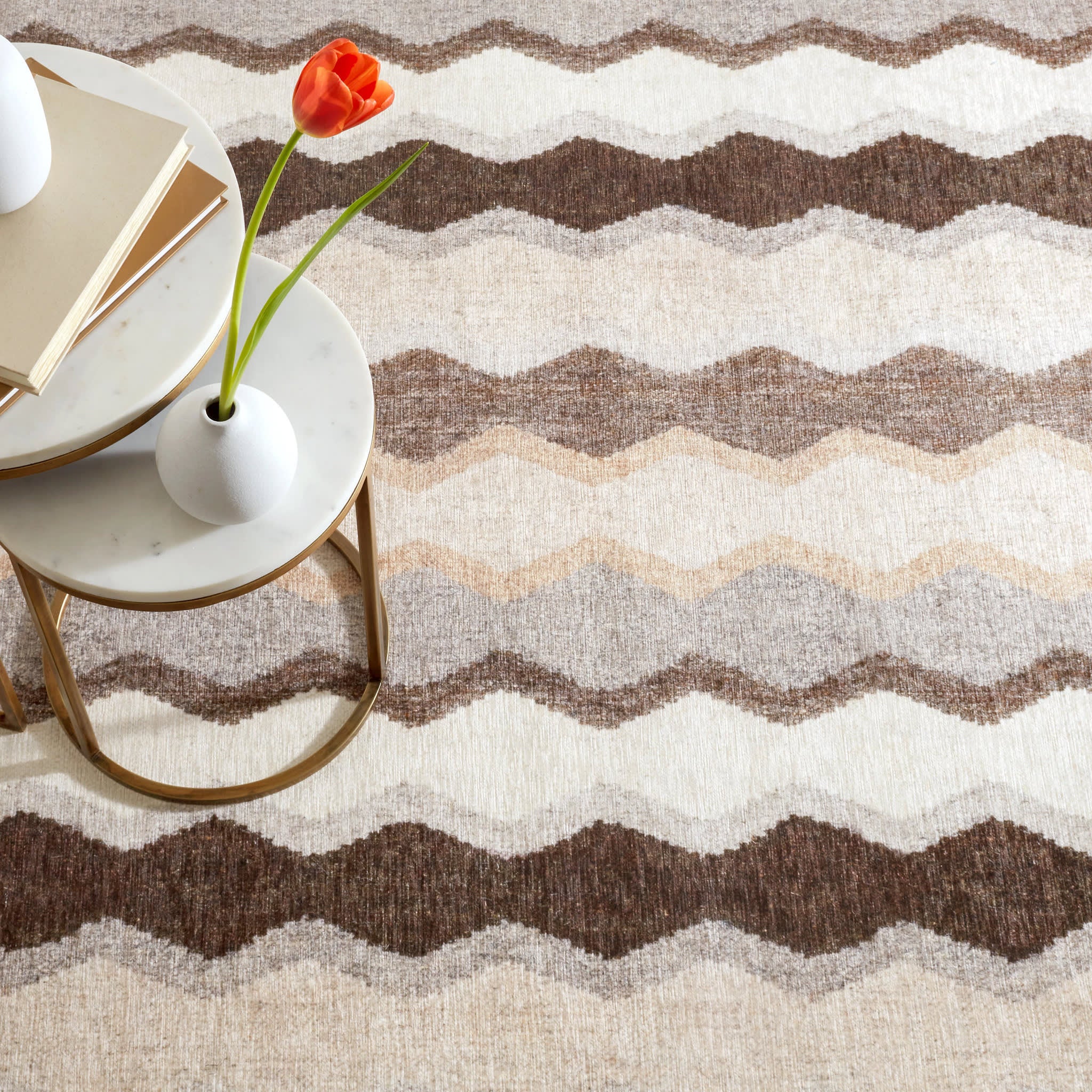 Safety Net Machine Washable Rug | Natural – Annie Selke