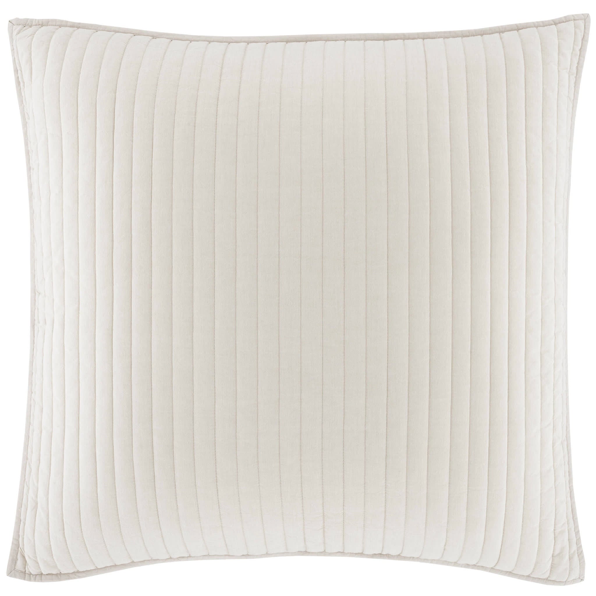 Cozy Cotton Quilted Sham | Natural – Annie Selke