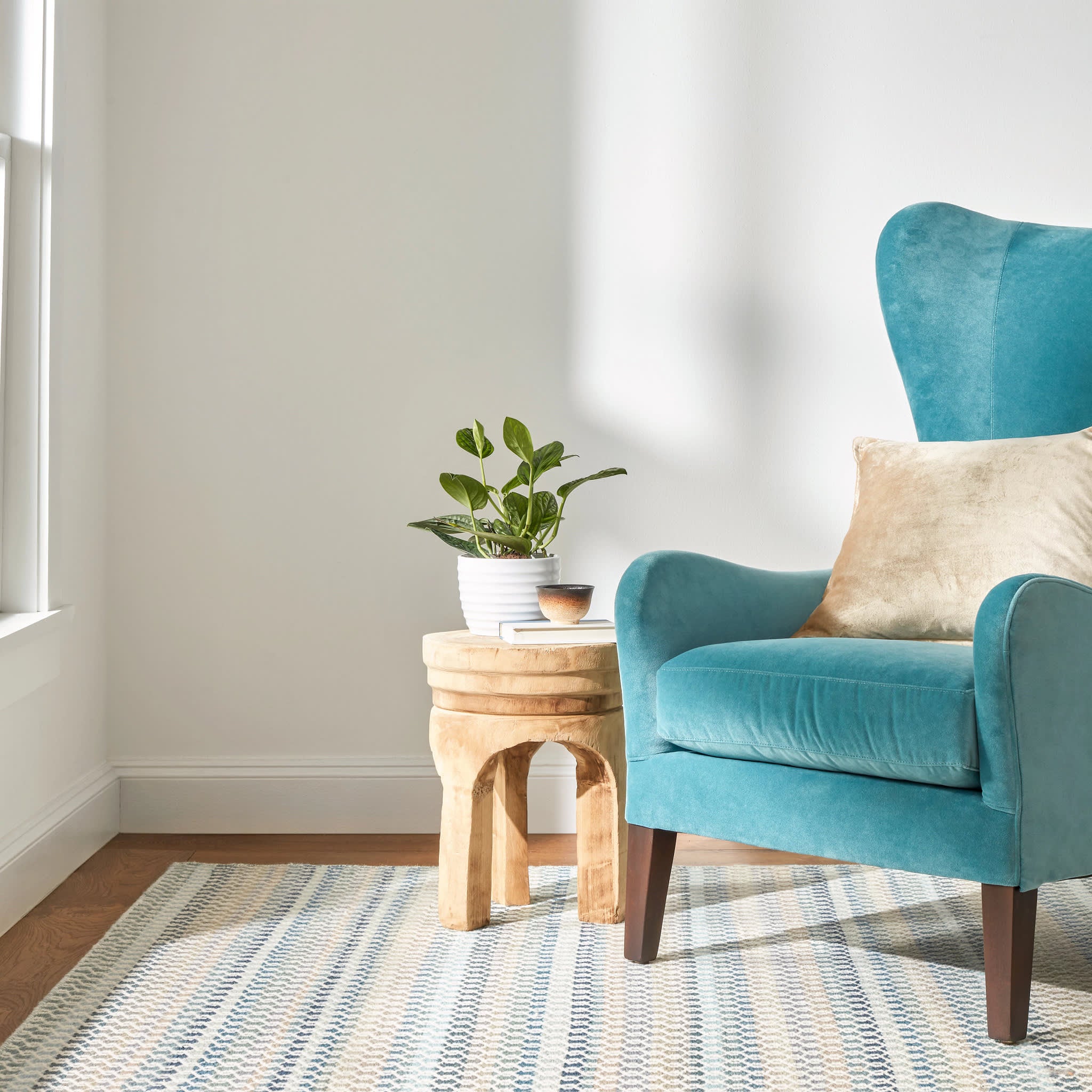 Poppy Handwoven Wool Rug | Blue – Annie Selke