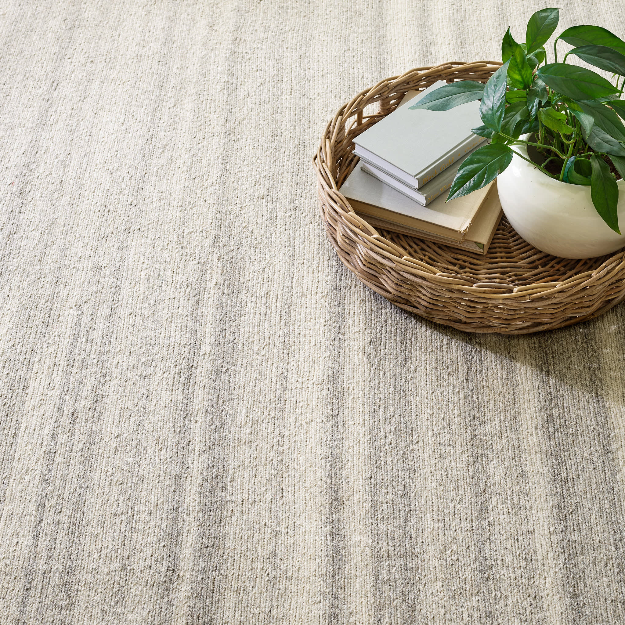 Barlow Woven Wool Custom Rug | Grey – Annie Selke