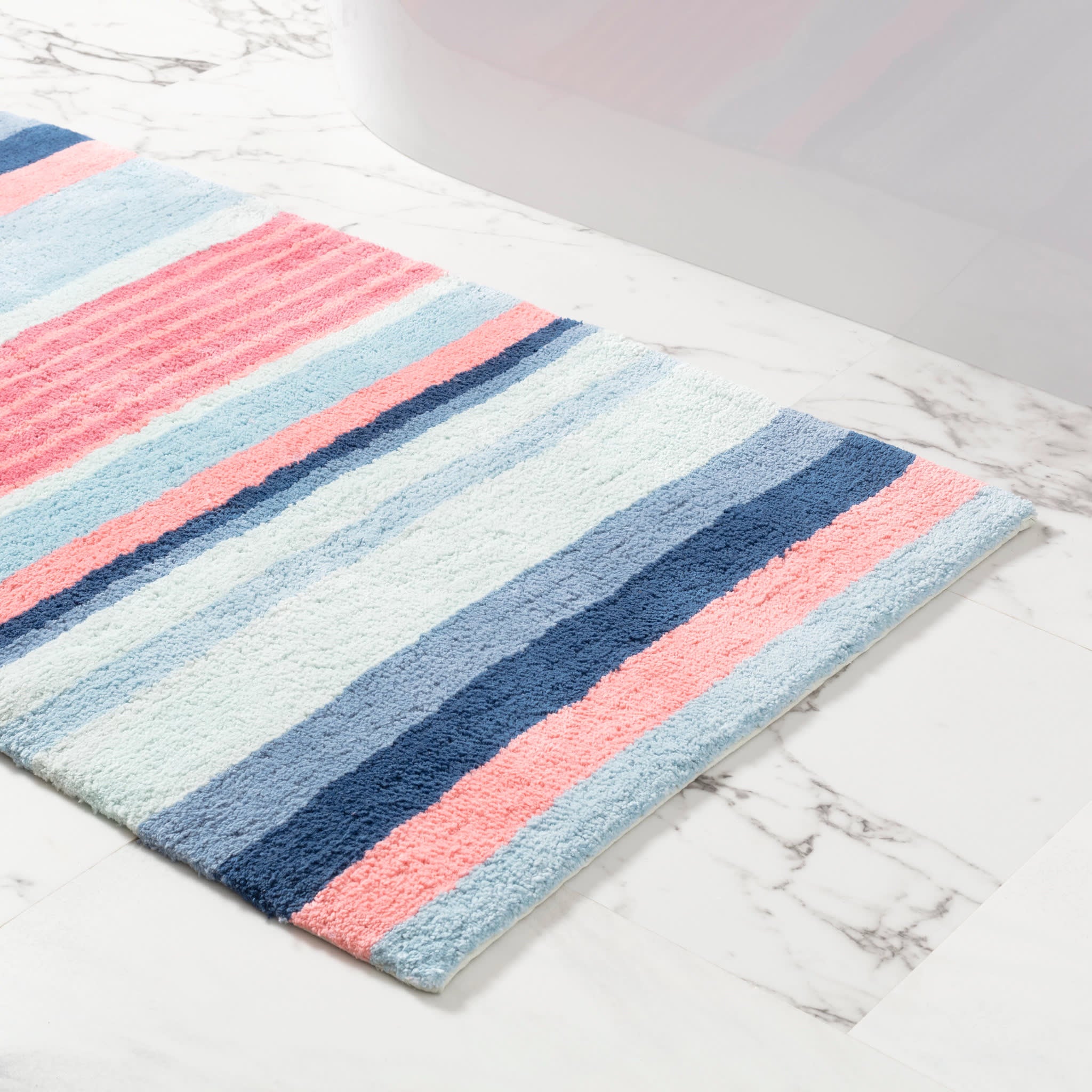 Aruba Stripe Bath Rug – Annie Selke