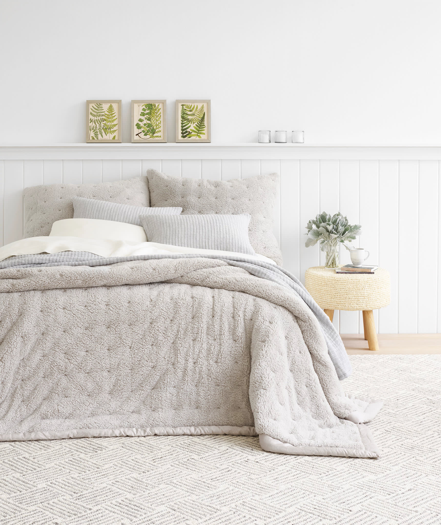 Layers Hand Hooked Wool Rug | Grey – Annie Selke