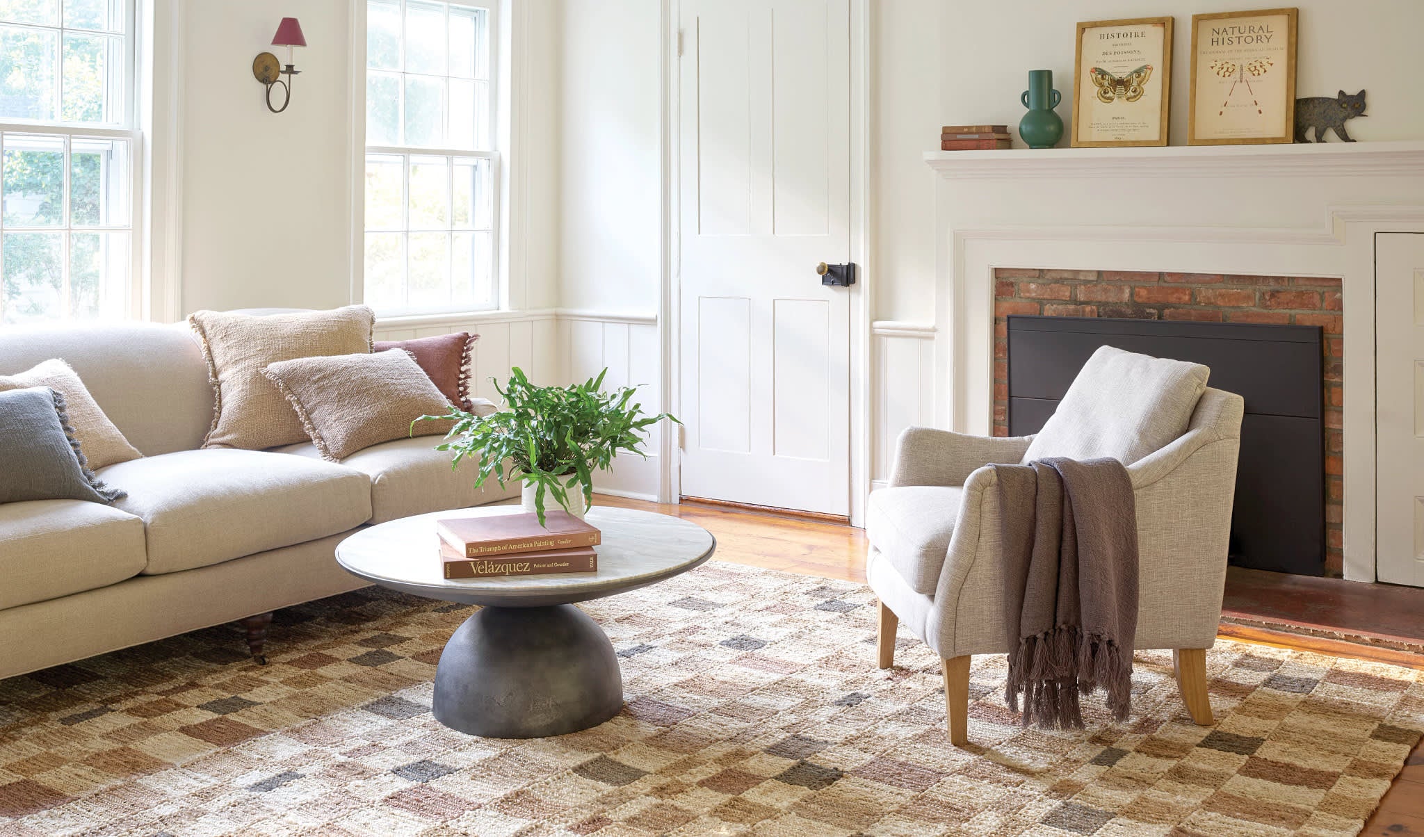 Evelyn Linen Iron Throw – Annie Selke