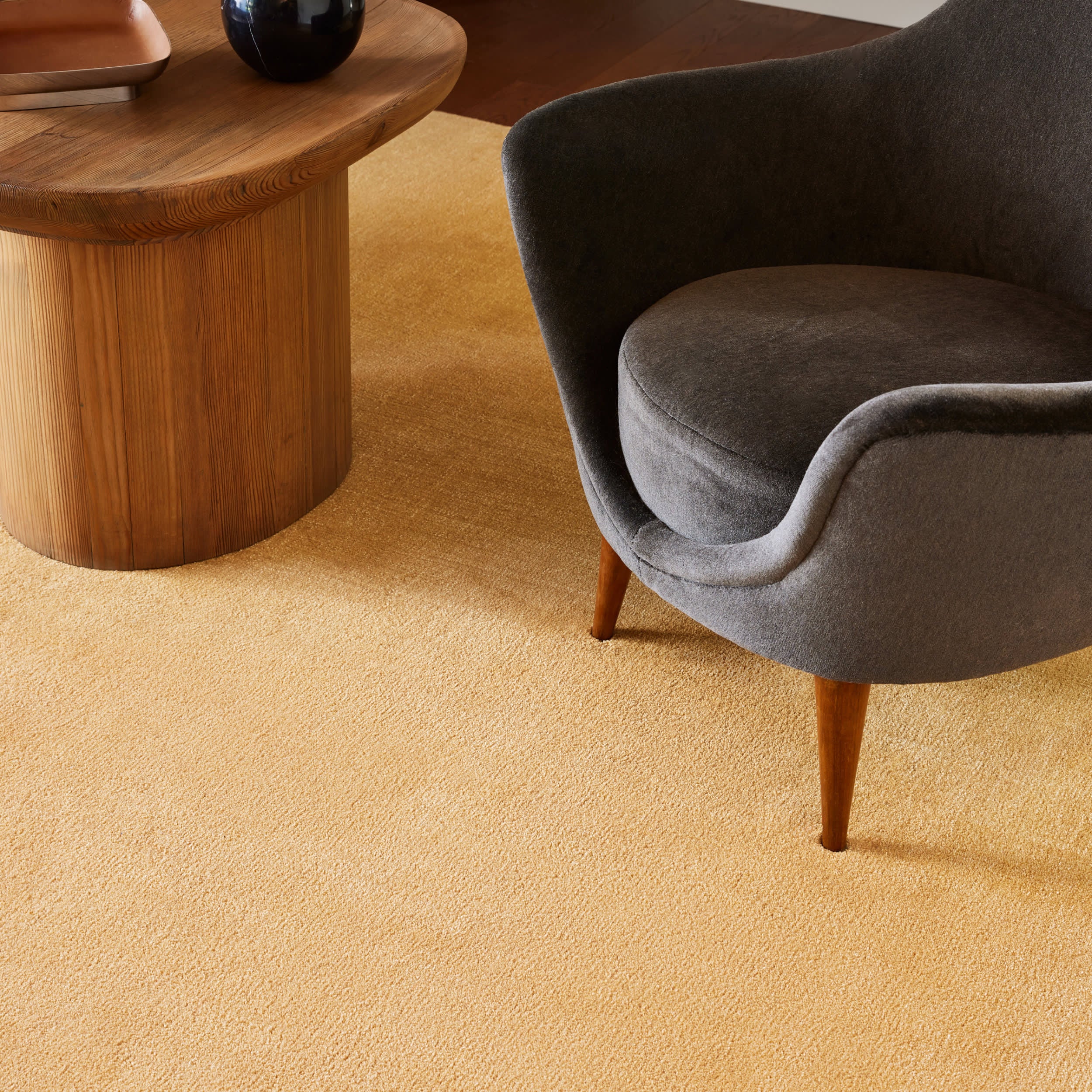 Alden Wool-Blend Rug | Golden Butter – Annie Selke
