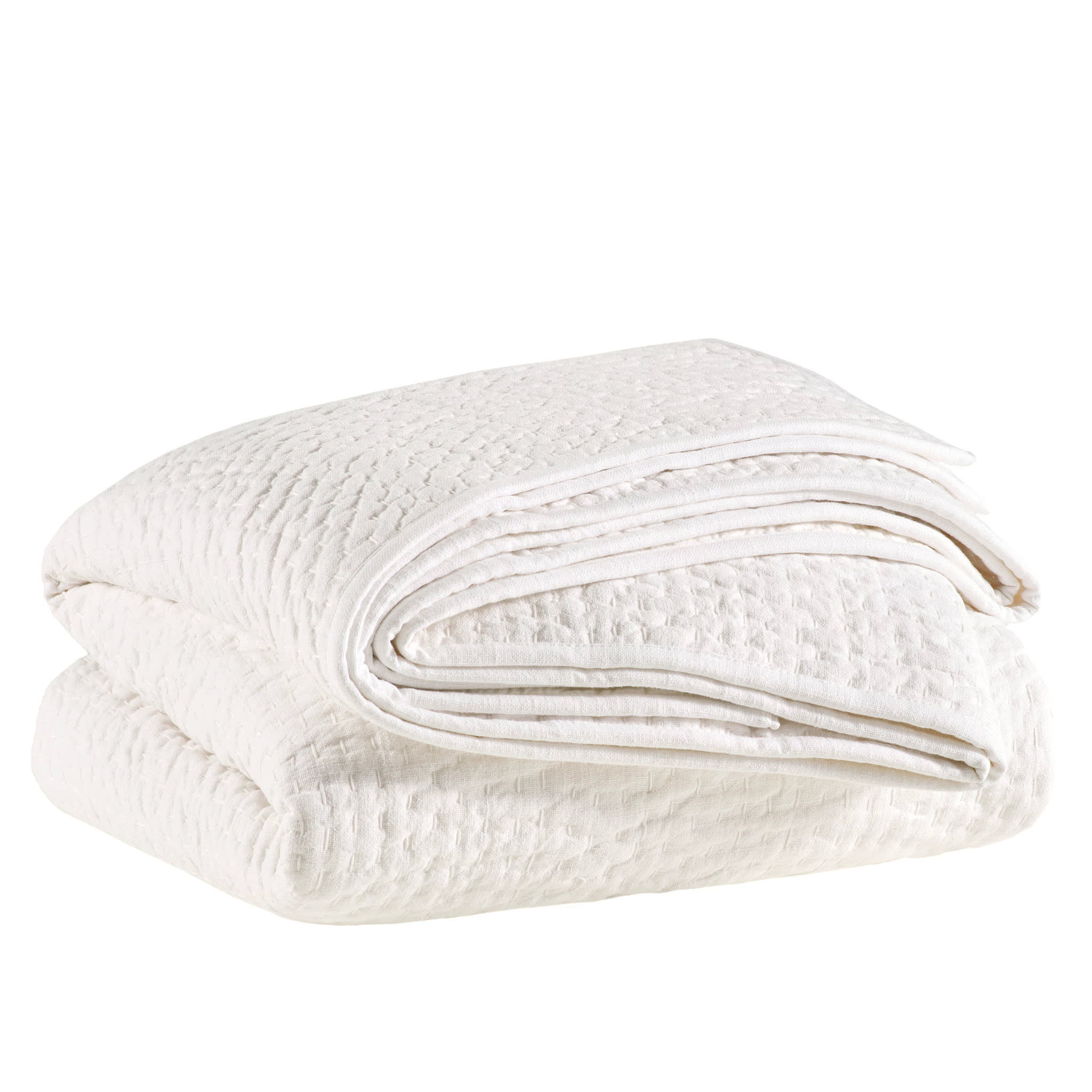 Seychelles Dove White Quilt – Annie Selke