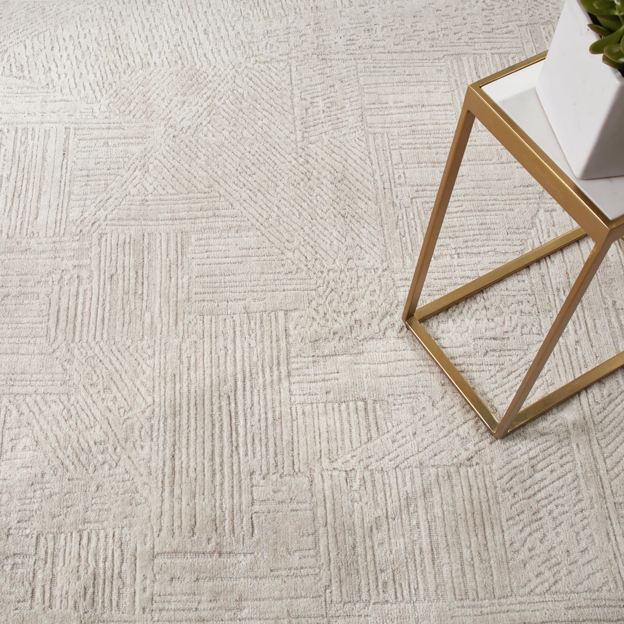 Adrian Handwoven Wool Rug | Beige – Annie Selke