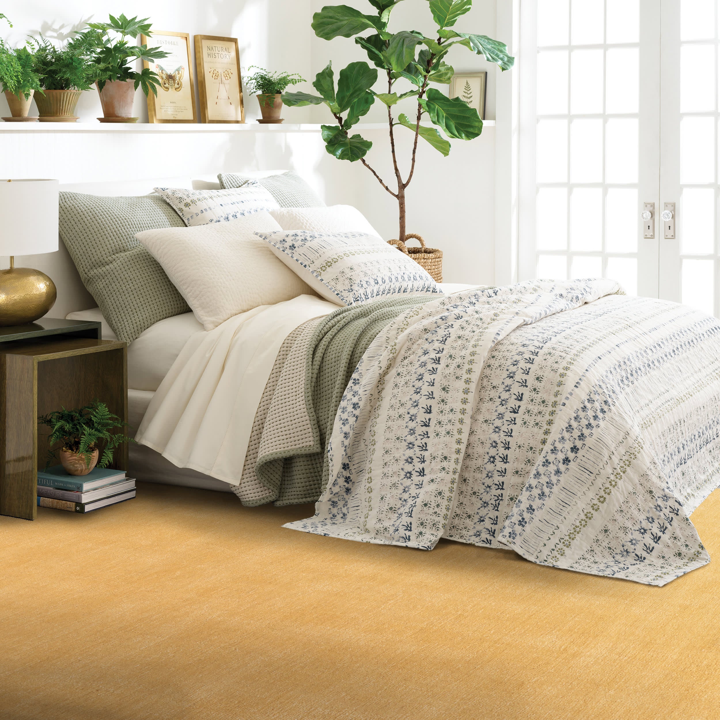 Alden Wool-Blend Rug | Golden Butter – Annie Selke