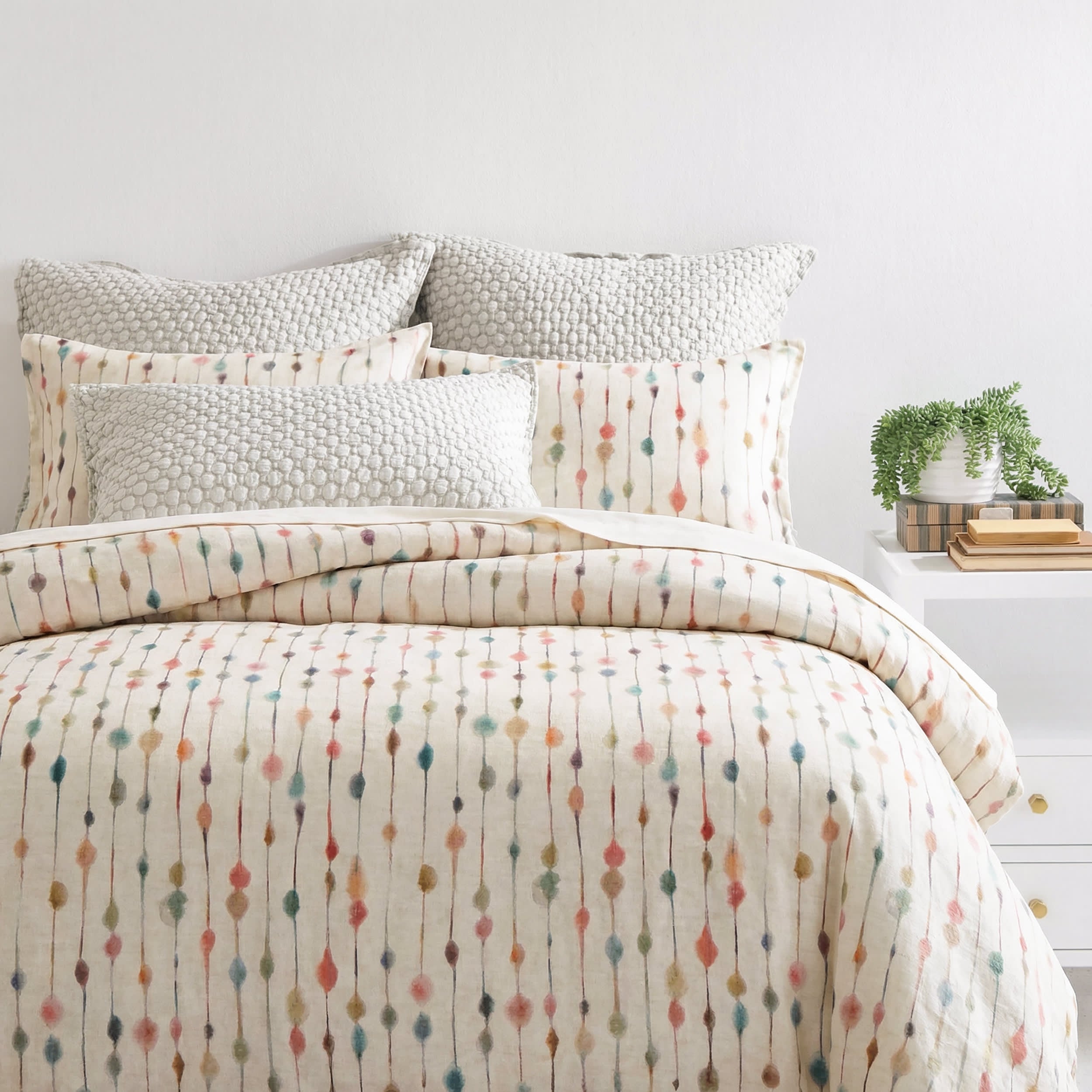 Jessa Multi Duvet Cover | Multicolor – Annie Selke