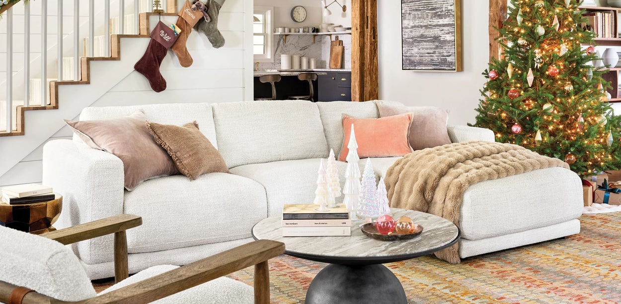 Glisten & Glow Living Room | Annie Selke