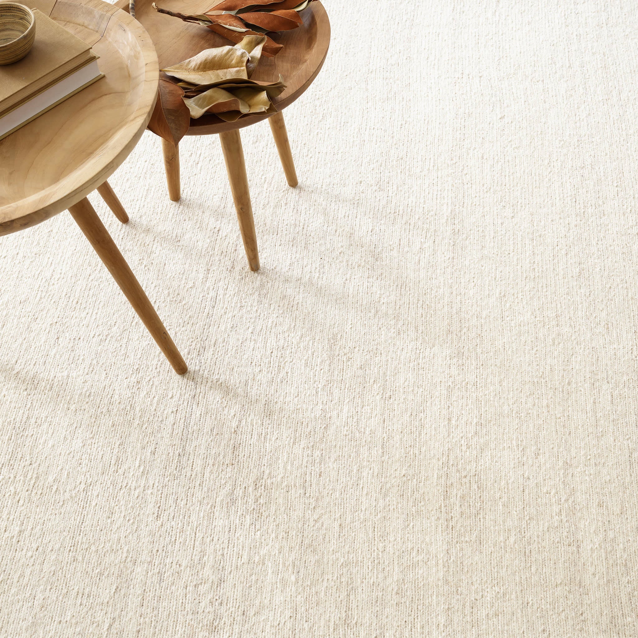 Barlow Woven Wool Custom Rug | Ivory – Annie Selke