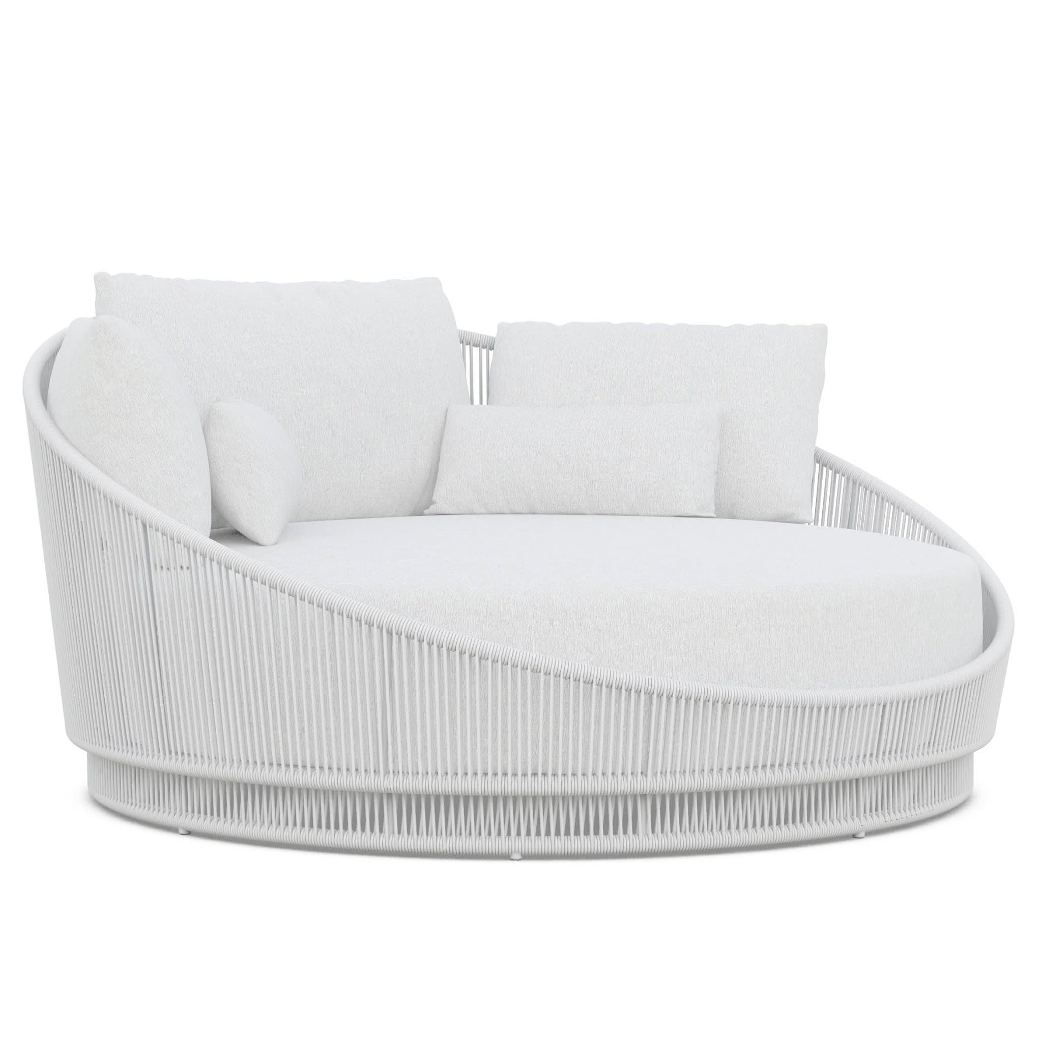 Shoreline Outdoor Day Bed | White – Annie Selke