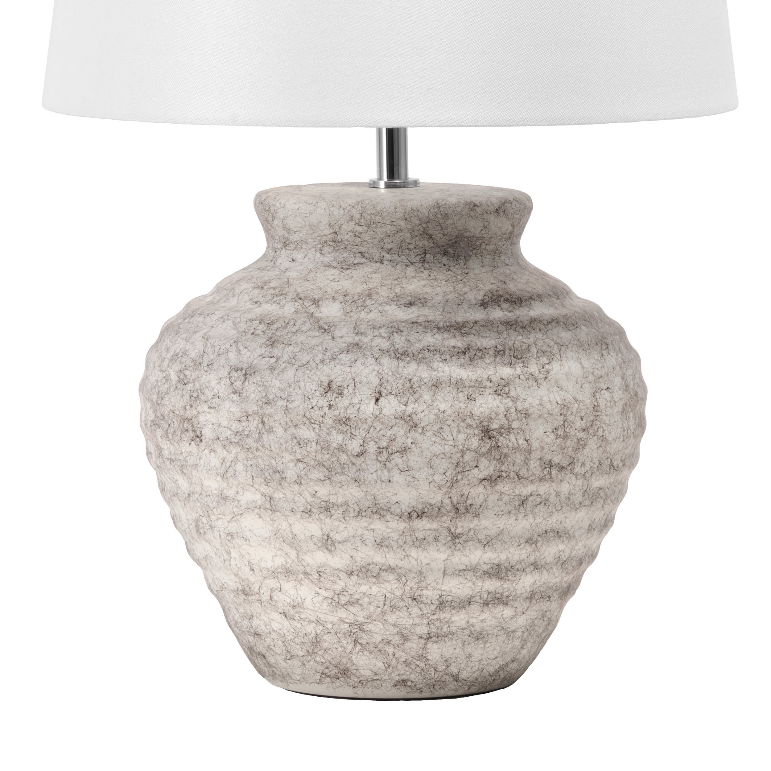 20-inch Ceramic Vintage Vase Table Lamp | Antique White – Annie Selke
