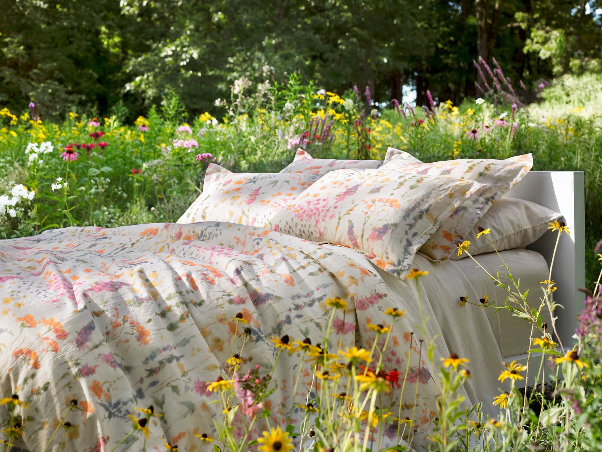 Pressed Flowers Duvet Cover | Multi – Annie Selke