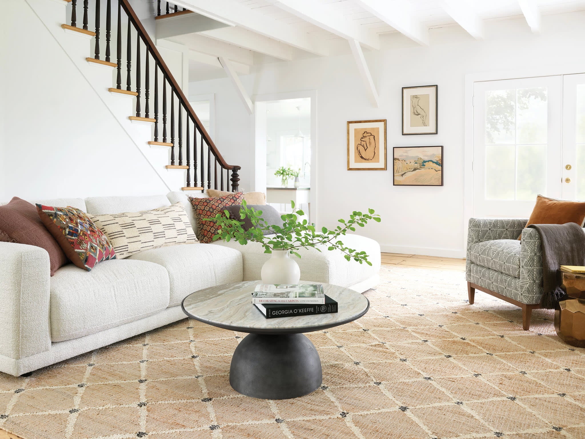 Evelyn Linen Iron Throw – Annie Selke