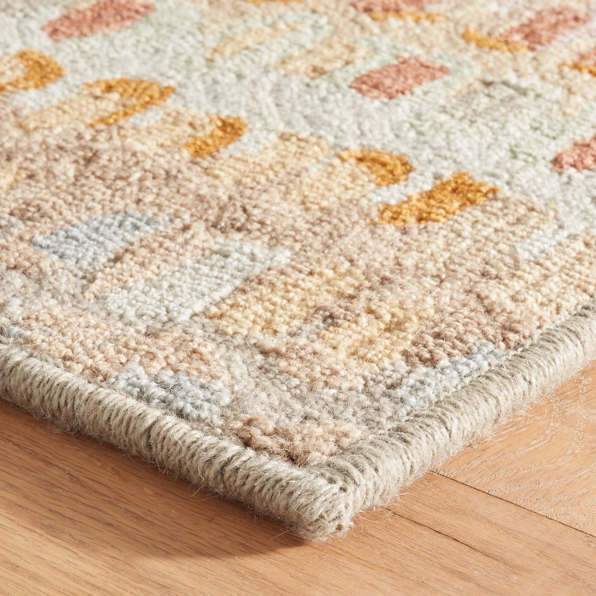 Paint Chip Hand Micro Hooked Wool Custom Rug | Stone – Annie Selke