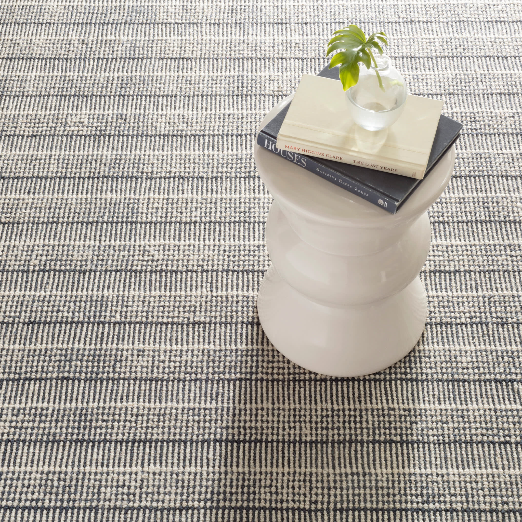 Raffa Woven Wool Custom Rug | Navy – Annie Selke