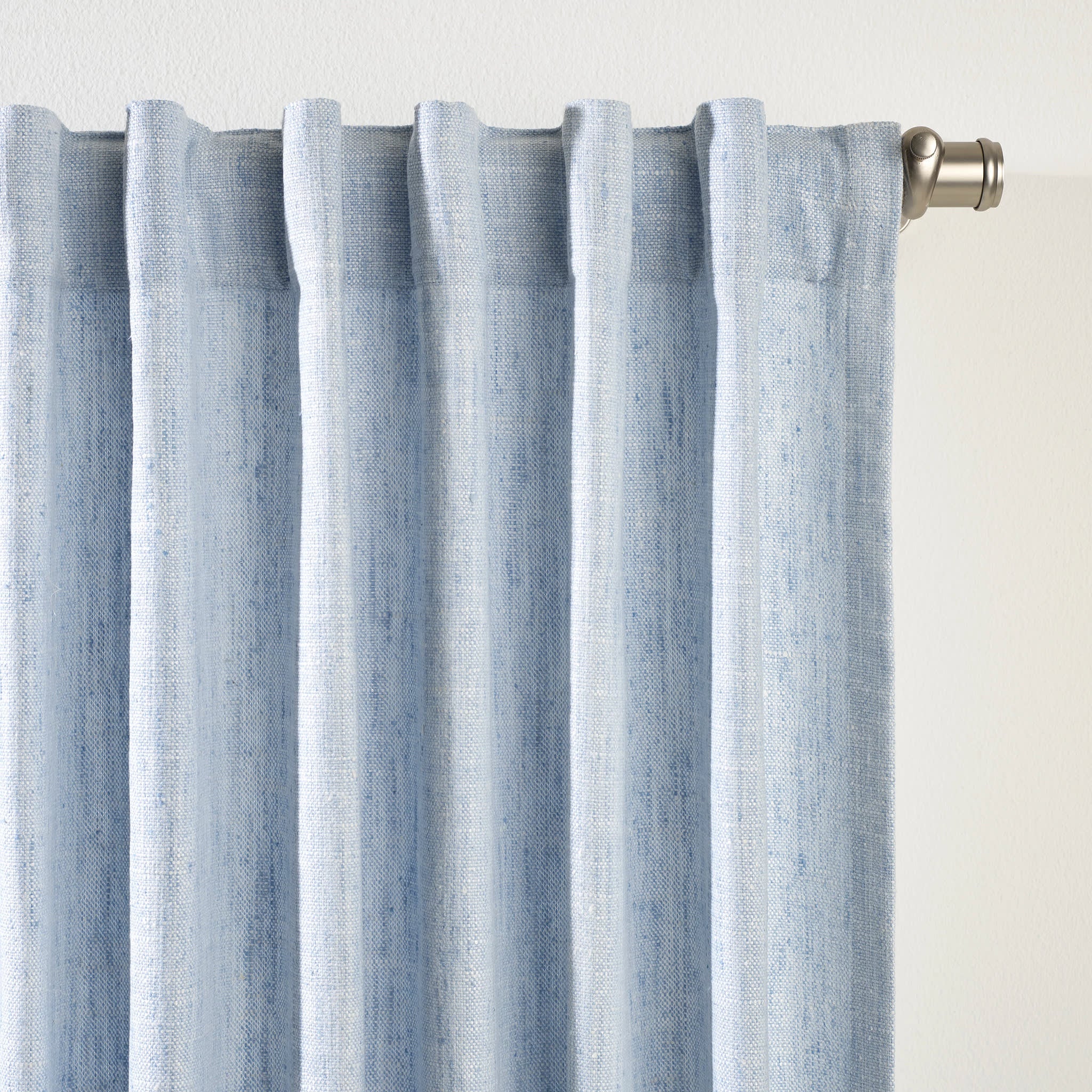 Greylock Curtain Panel | Soft French Blue – Annie Selke