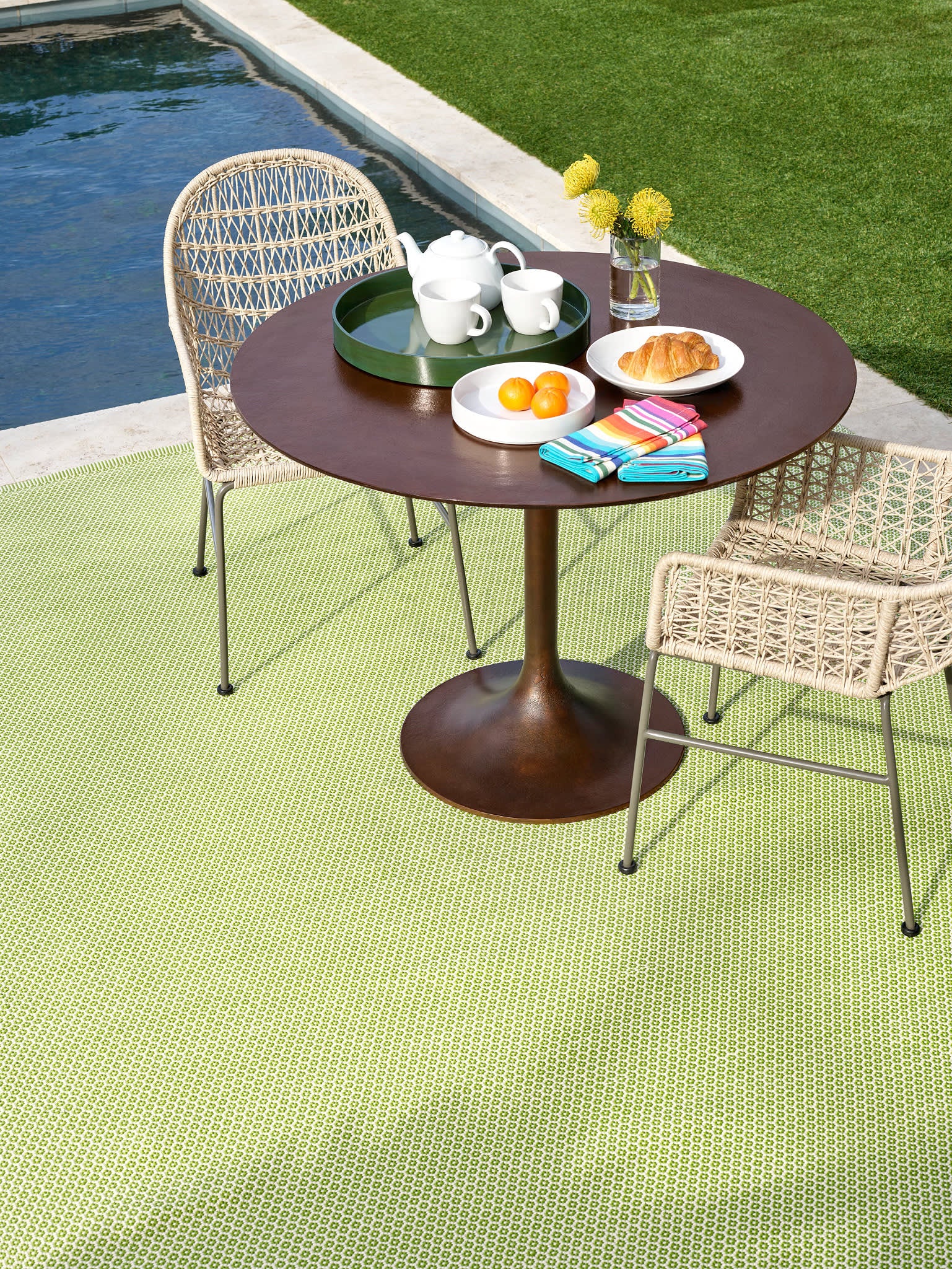 Finn Handwoven Indoor/Outdoor Rug | Sprout – Annie Selke