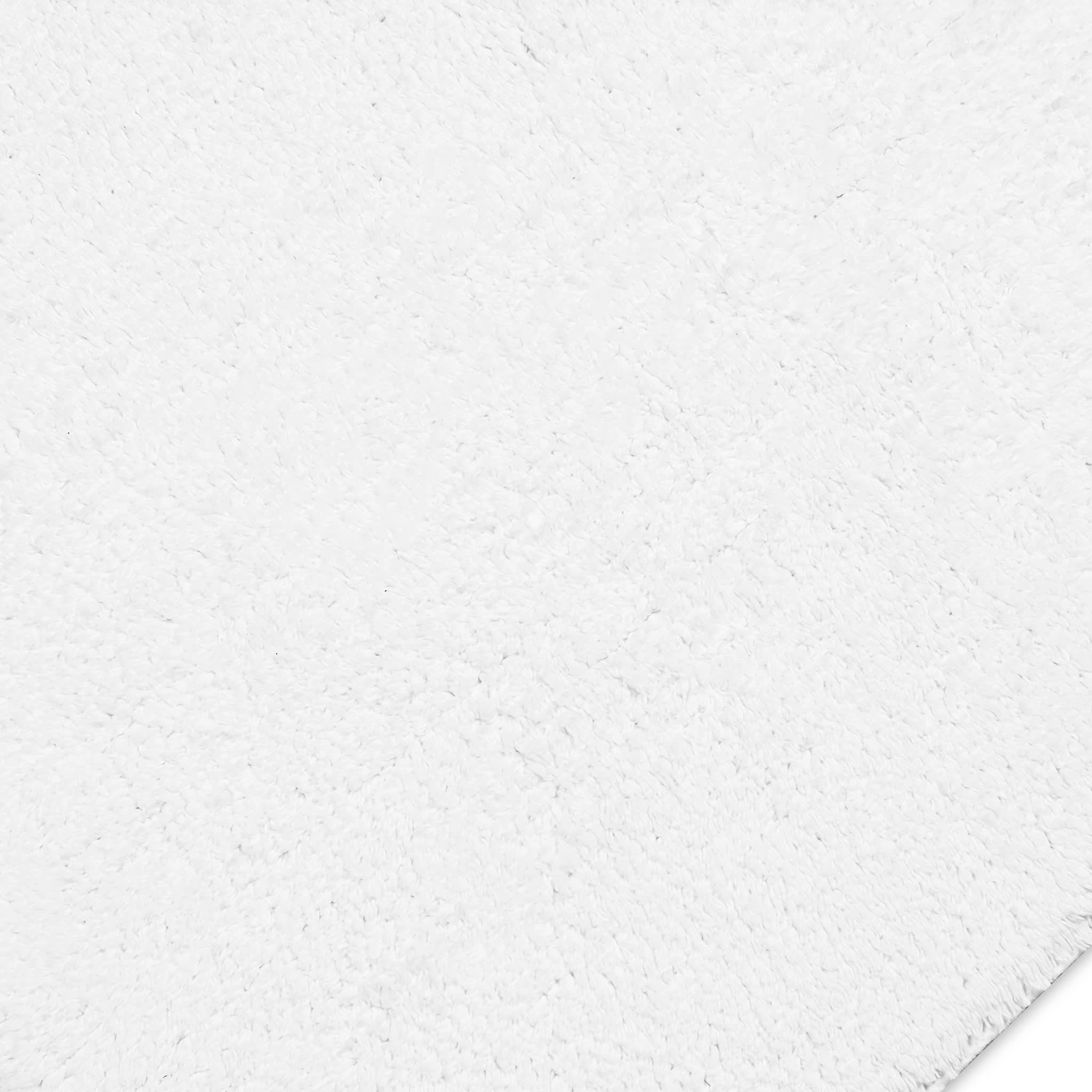 Reversible Solid Bath Rug | White – Annie Selke