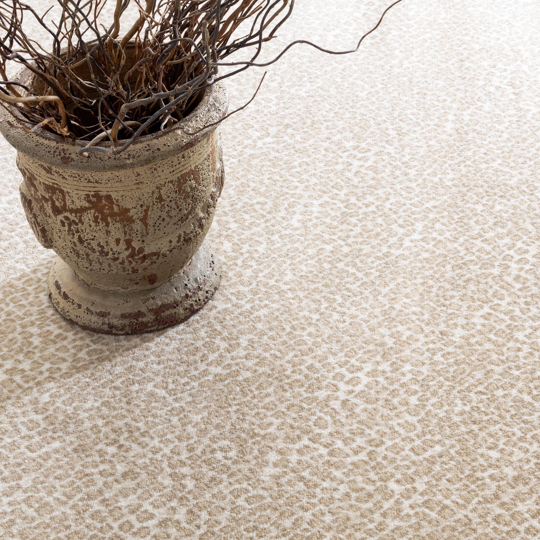 Cheetah Woven Performance Custom Rug | Beige – Annie Selke