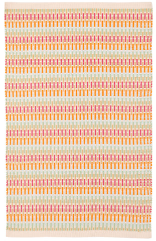 Candy Stripe Handwoven Indoor/Outdoor Rug | Multi – Annie Selke