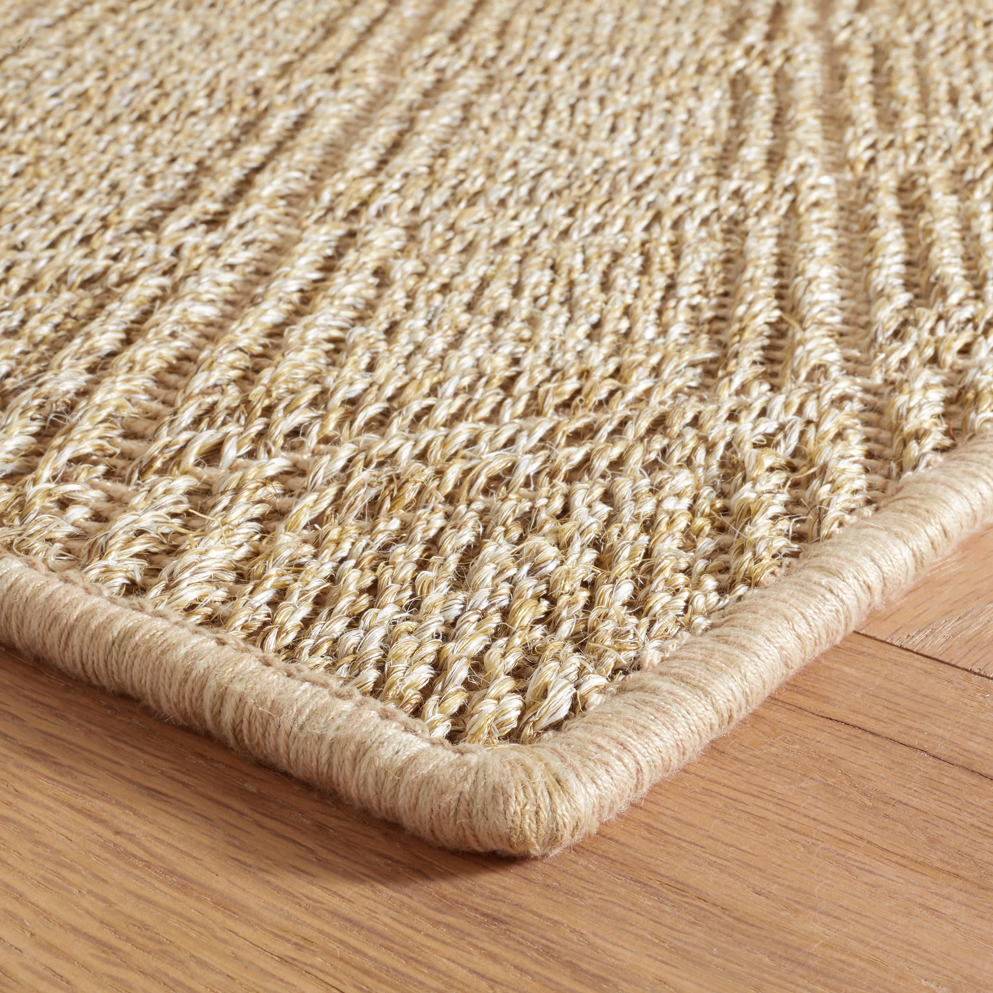 Diamond Woven Sisal Custom Rug | Natural – Annie Selke
