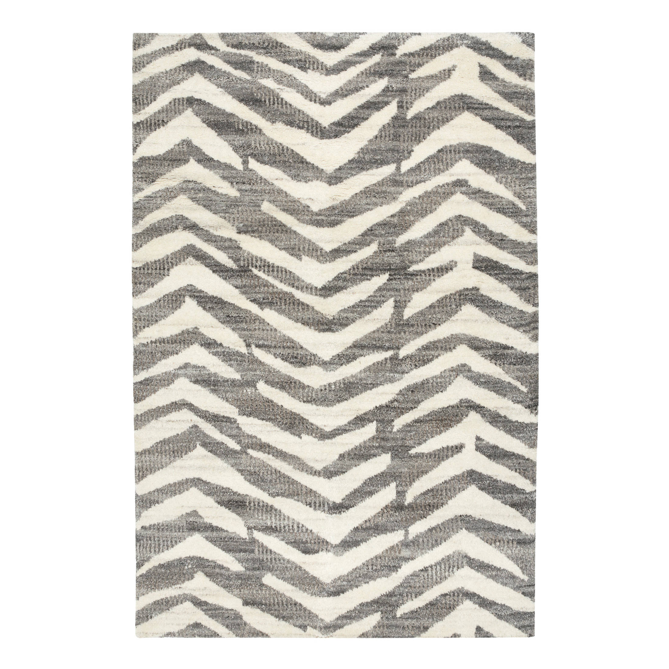 Farah Grey Hand Knotted Wool Rug – Annie Selke