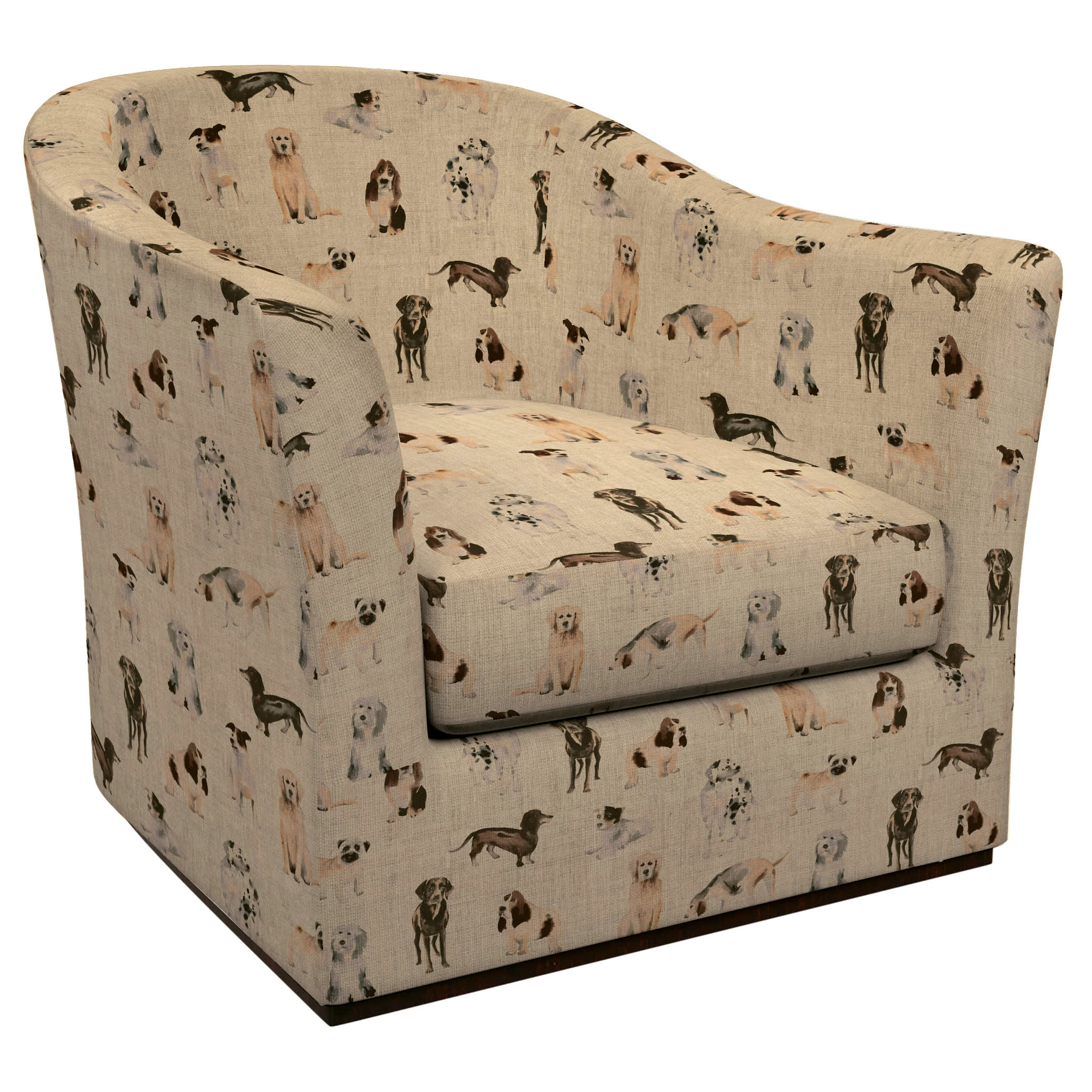 Thunderbird Swivel Chair | Woof – Annie Selke