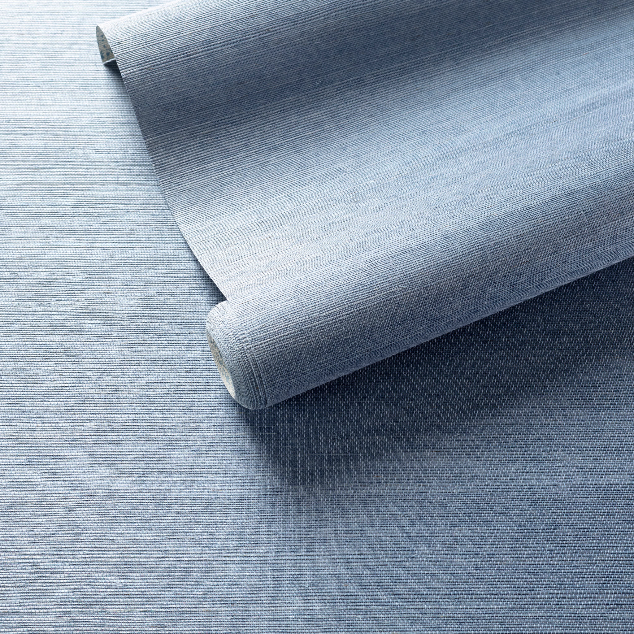 Samoa Grasscloth Wallpaper | Periwinkle – Annie Selke