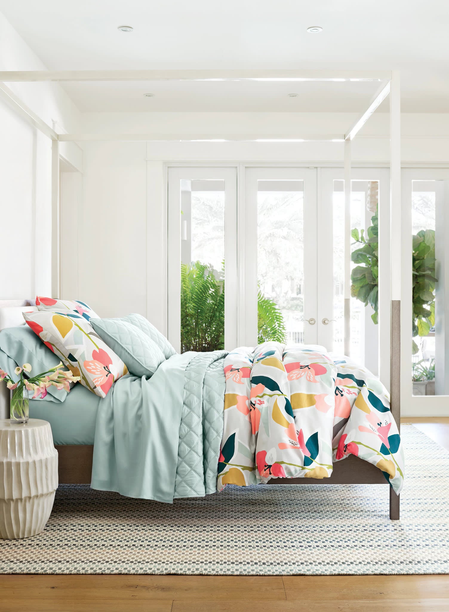 Poppy Handwoven Wool Rug | Blue – Annie Selke