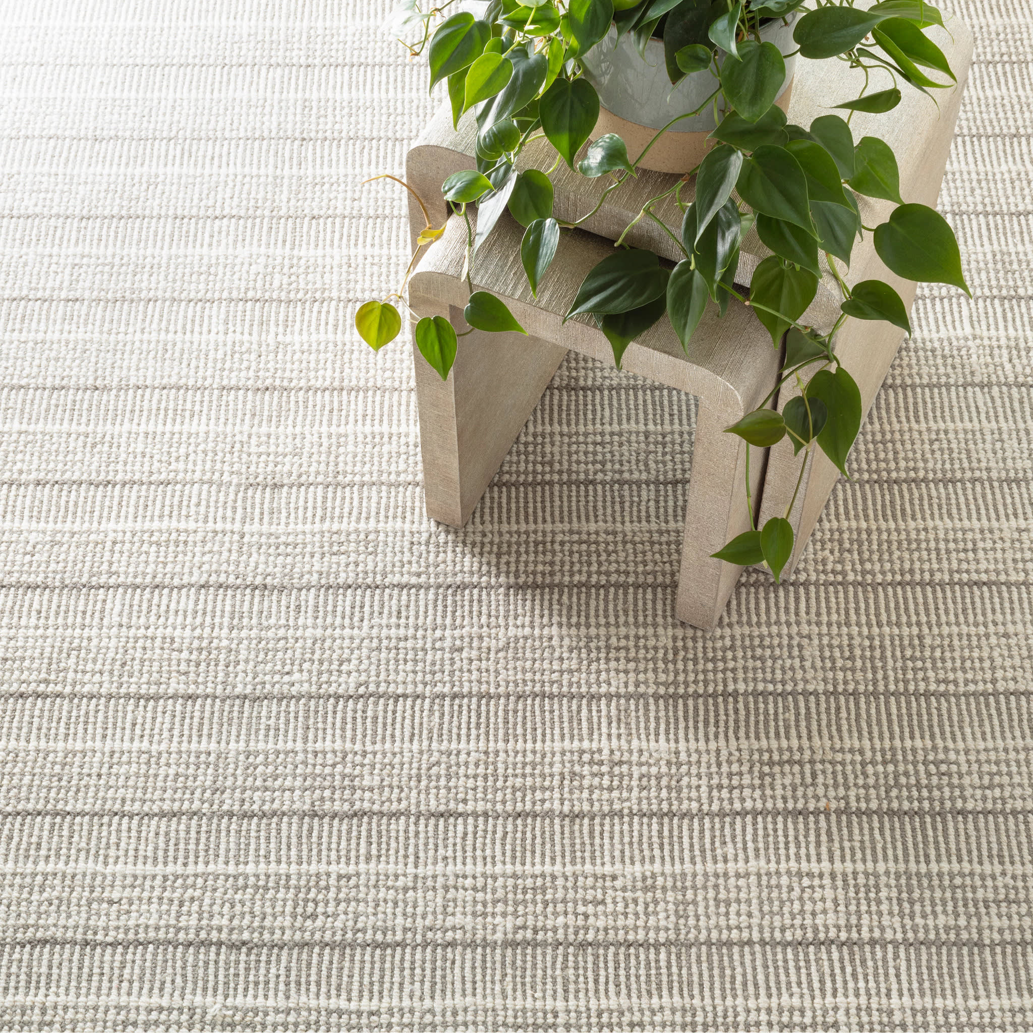 Raffa Woven Wool Custom Rug | Grey – Annie Selke