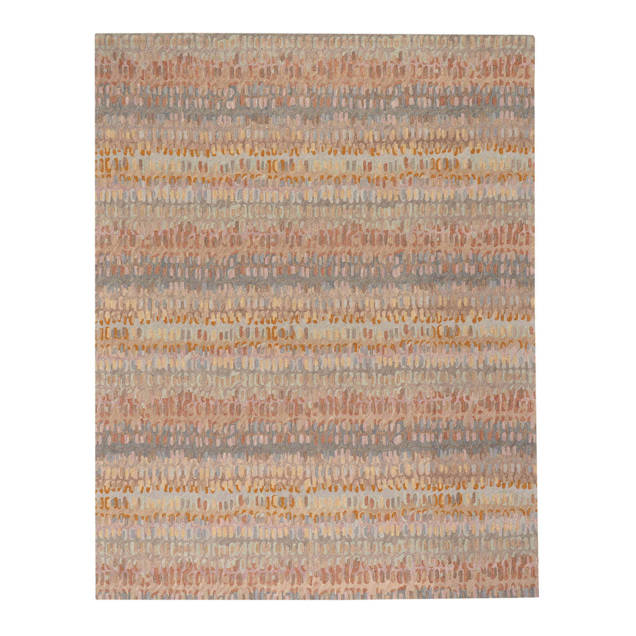 Paint Chip Hand Micro Hooked Wool Rug | Stone – Annie Selke