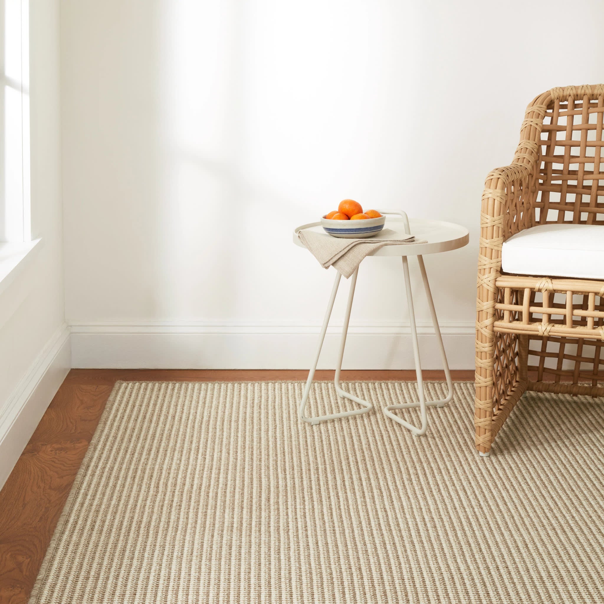 Oak Grove Woven Indoor/Outdoor Custom Rug | Khaki – Annie Selke