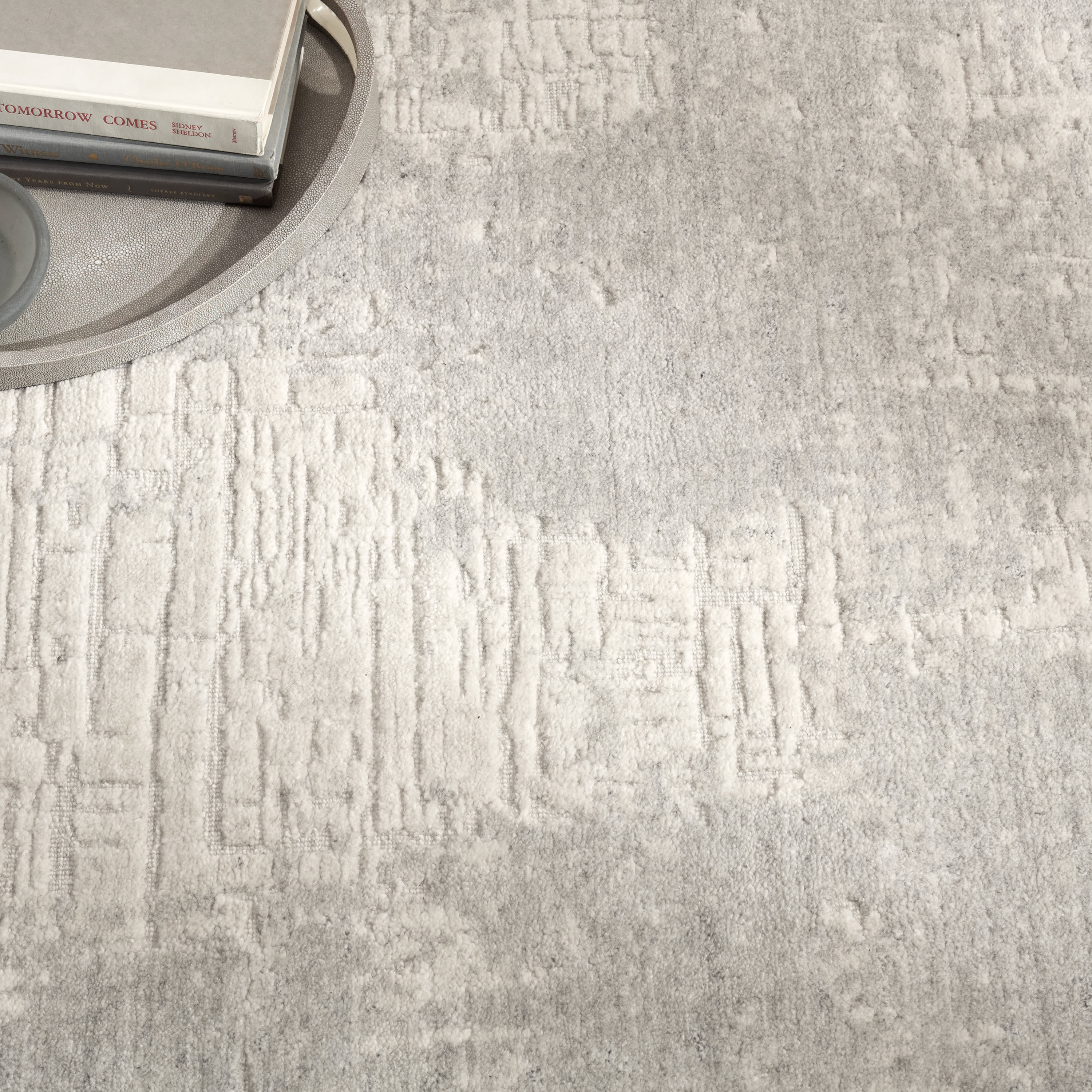 Bennett Handwoven Wool Rug | Grey – Annie Selke